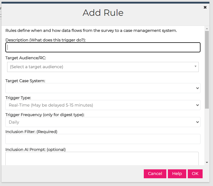 Adding a Case Rule to a Survey – BELLOMY RESEARCH CLOUD LEARNING CENTER